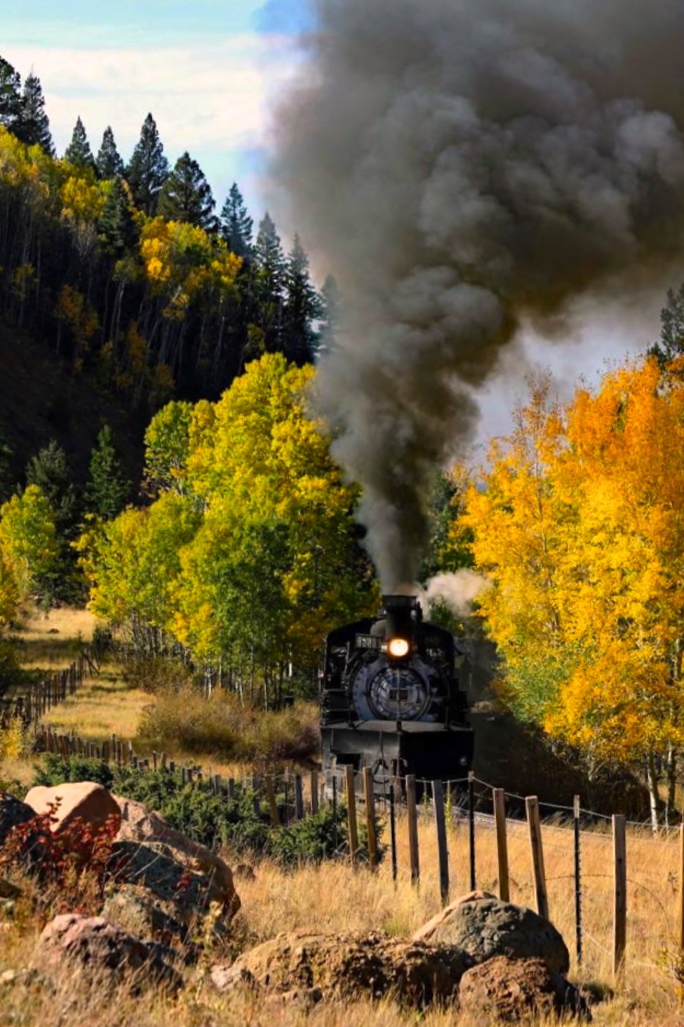 Chama Train Chase – Pagosa Springs Photography Club