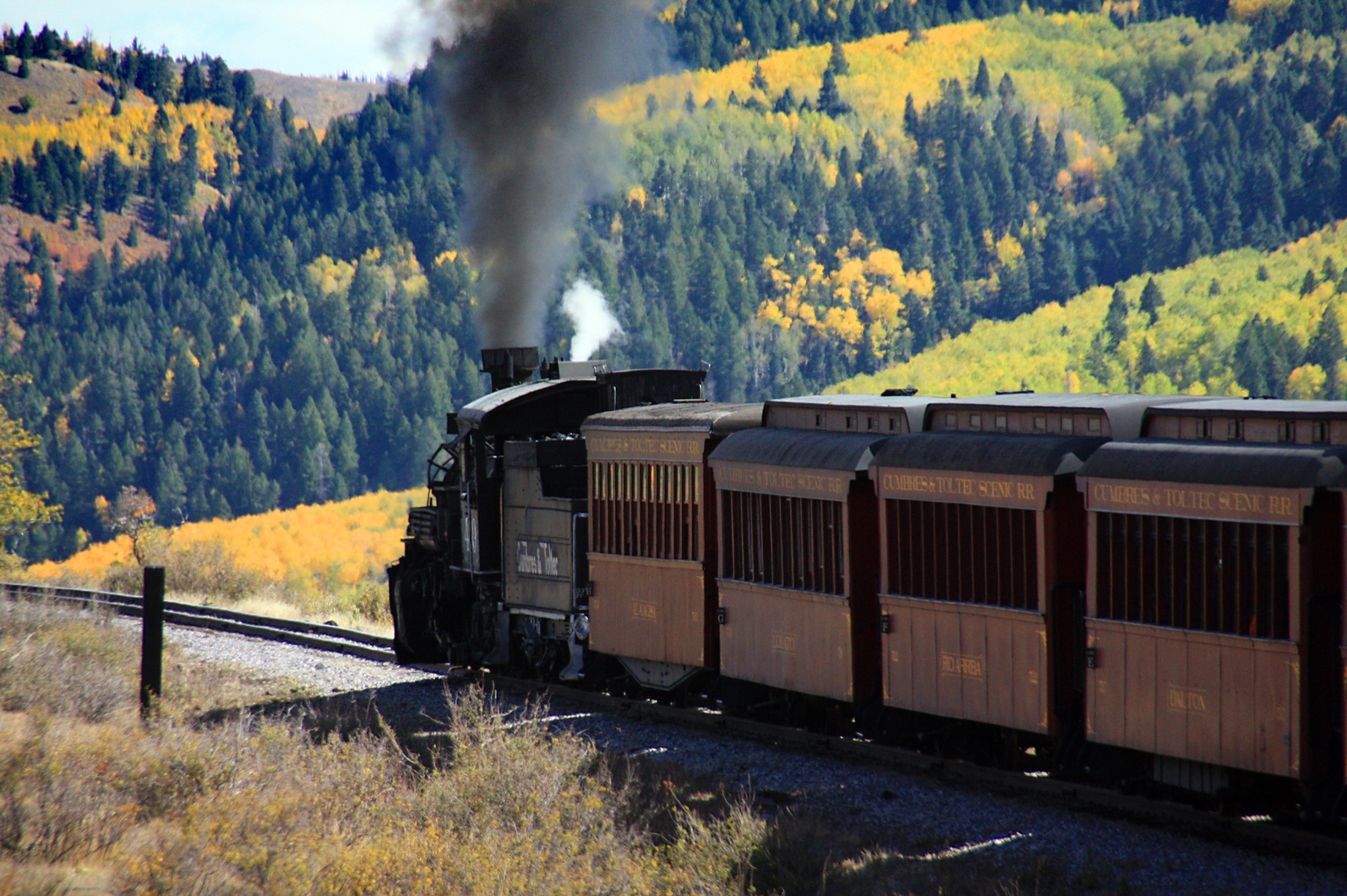 Chama Train Chase – Pagosa Springs Photography Club